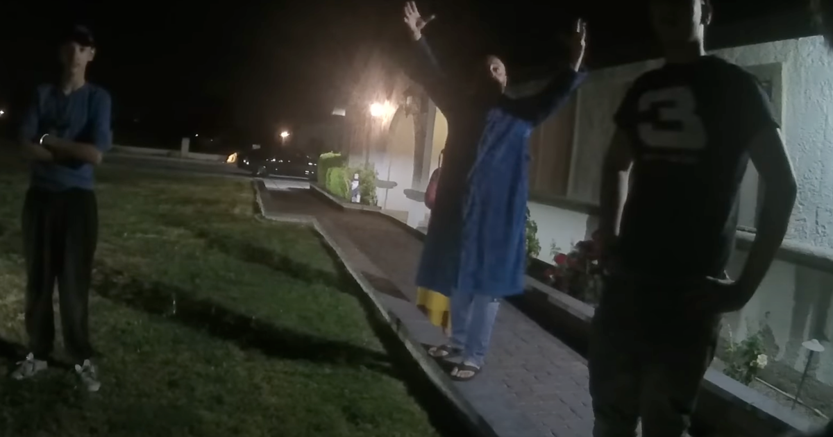 Video Shows Police Investigating 911 Call About A UFO And 'Not Human ...