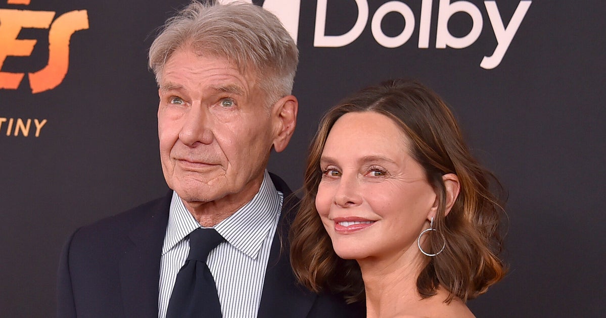 Calista Flockhart Attends Indiana Jones Premiere In 24 Year Old Skirt