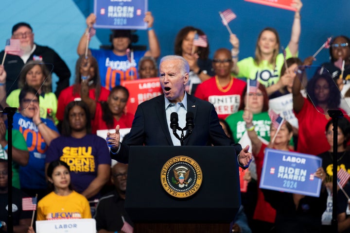 Biden Rallies With Union Members In Philadelphia Visit | HuffPost ...