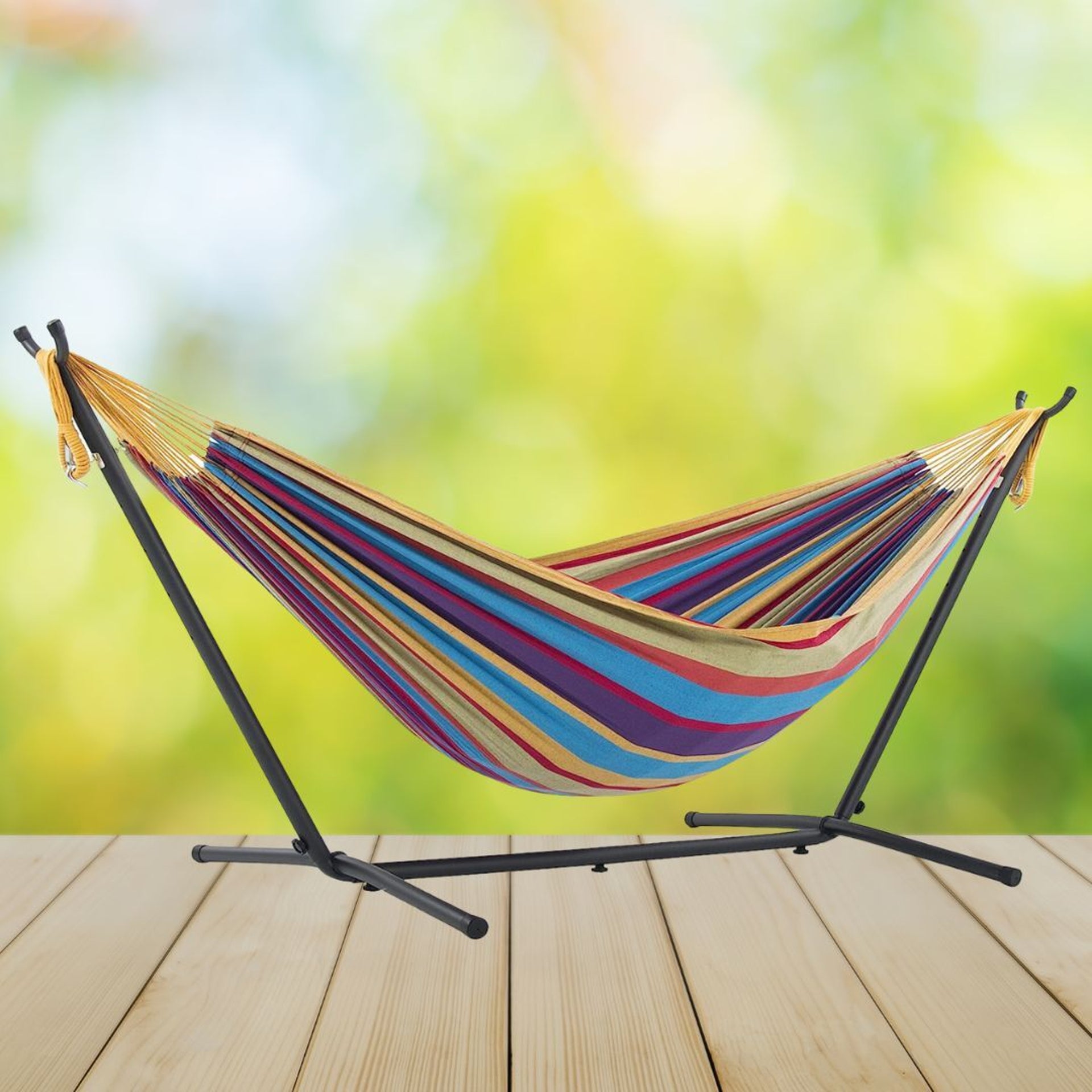 8 Best Hammocks With Stands So You Can Lounge Anywhere | HuffPost Life