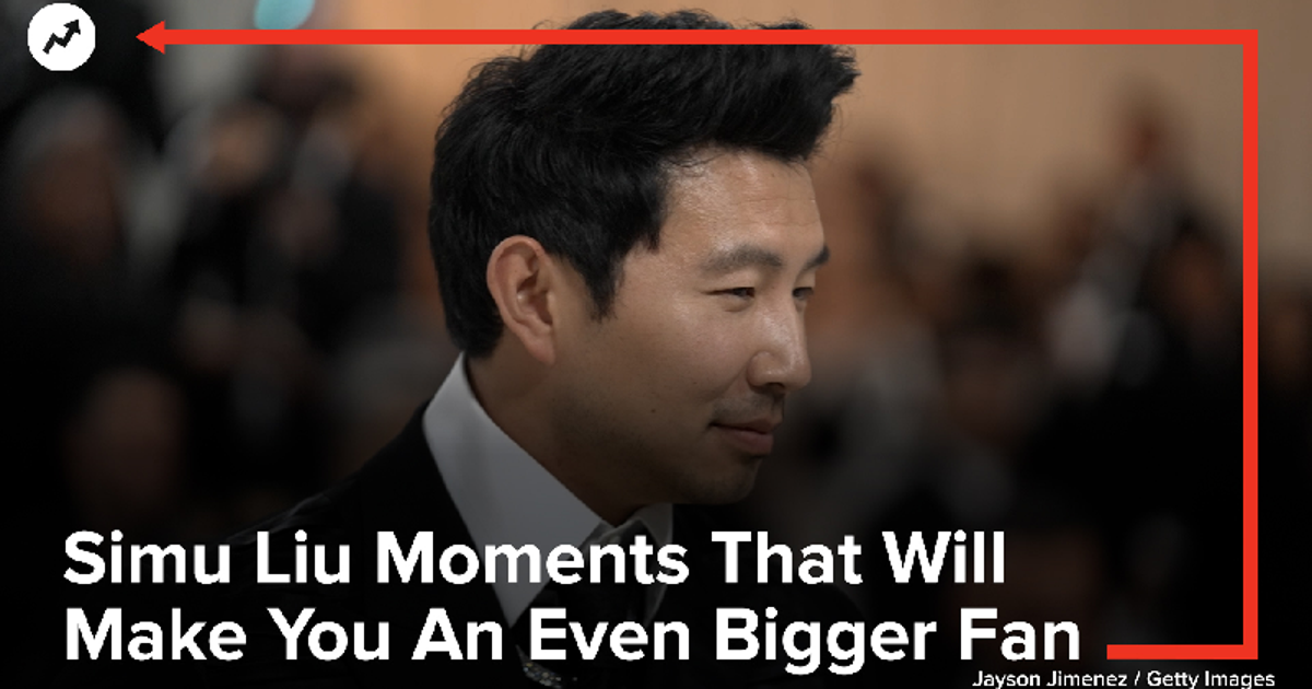 Simu Liu Moments That Will Make You An Even Bigger Fan Huffpost Videos