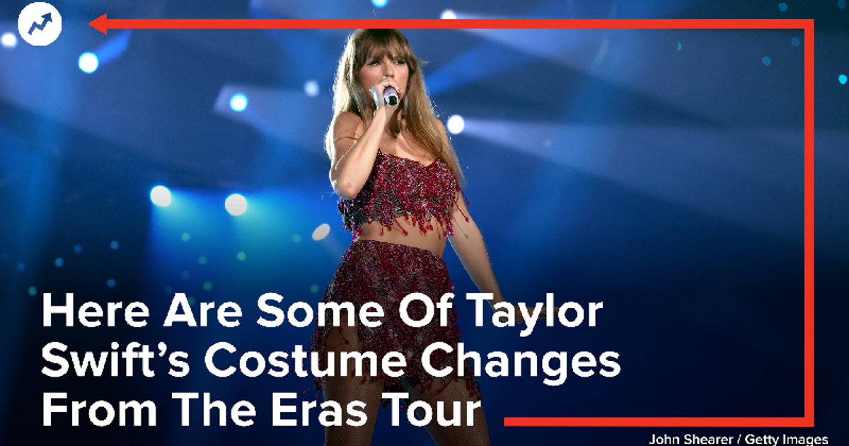 Here Are Some Of Taylor Swift’s Costume Changes From The Eras Tour ...