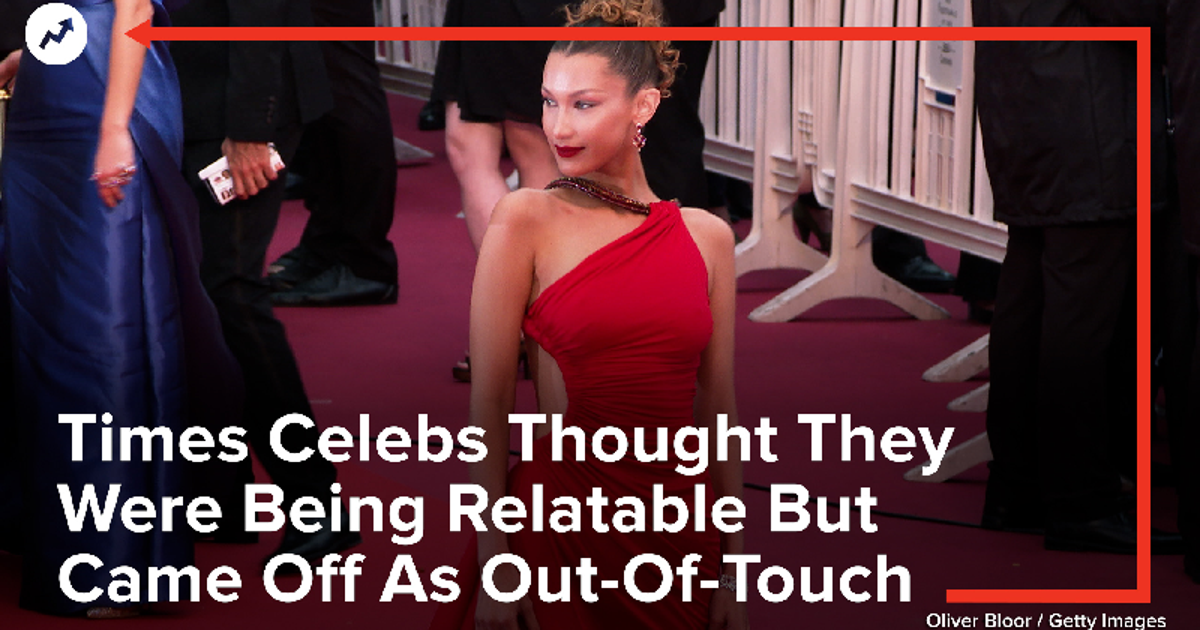 Times Celebs Thought They Were Being Relatable But Came Off As Out-Of ...