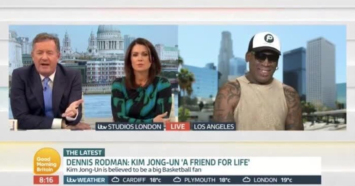 Dennis Rodman Talks About His Friendship With Kim Jong Un On GMB ...