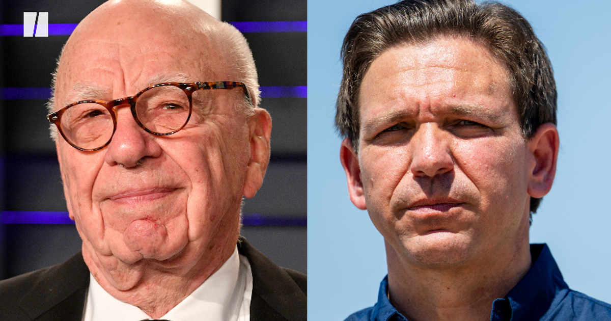 Rupert Murdoch Sours On Ron DeSantis’ Presidential Run | HuffPost Videos