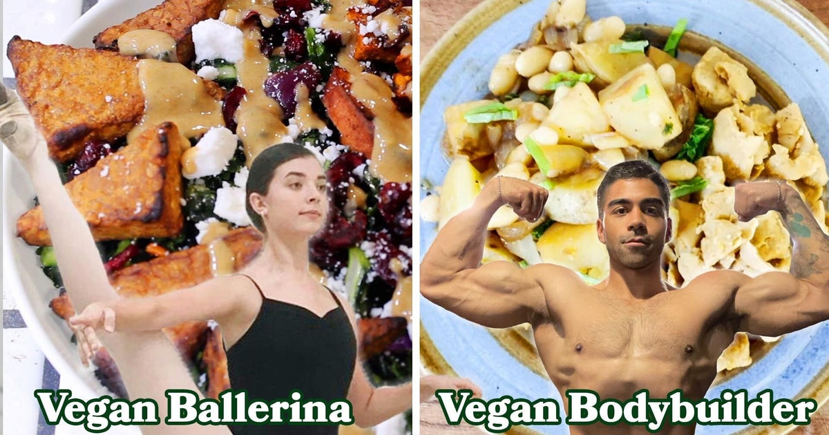 What A Vegan Ballerina, Vegan Bodybuilder & Vegan Runner Eat In A Day ...