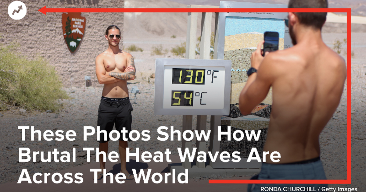 These Photos Show How Brutal The Heat Waves Are Across The World ...