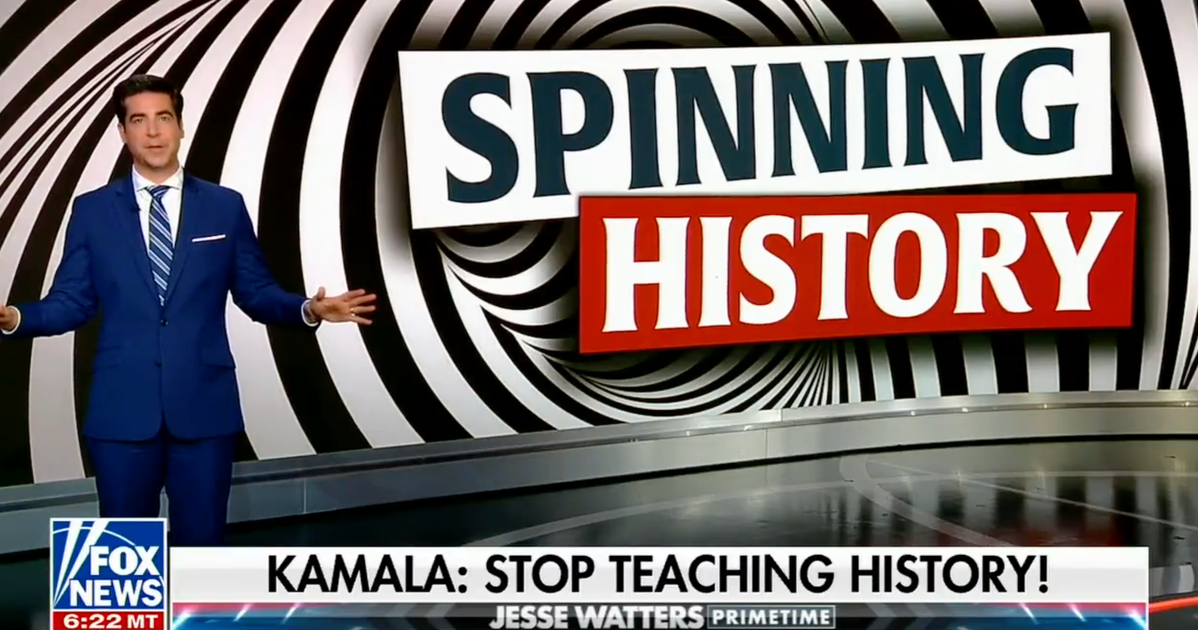 Twitter Users Catch Jesse Watters 'Spinning' Florida's Black History ...