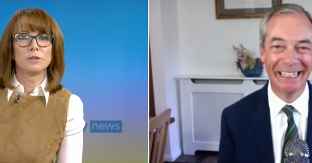 Farage And Kay Burley Clash Over Bank Boss Resignation | HuffPost UK ...