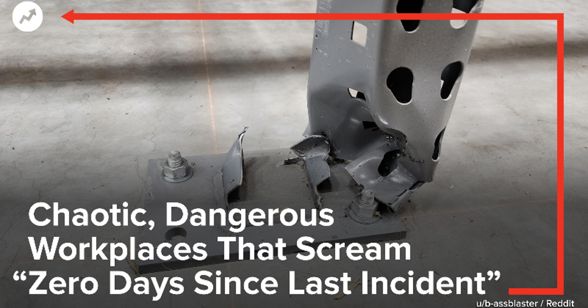 Chaotic, Dangerous Workplaces That Scream “Zero Days Since Last ...