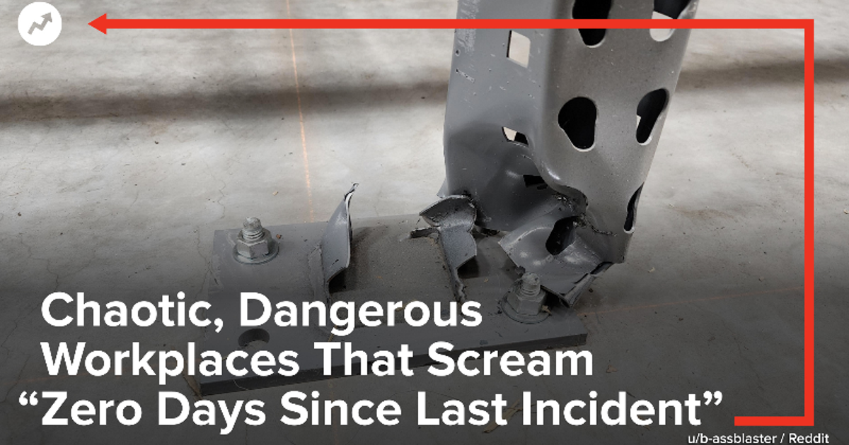 Chaotic, Dangerous Workplaces That Scream “Zero Days Since Last ...
