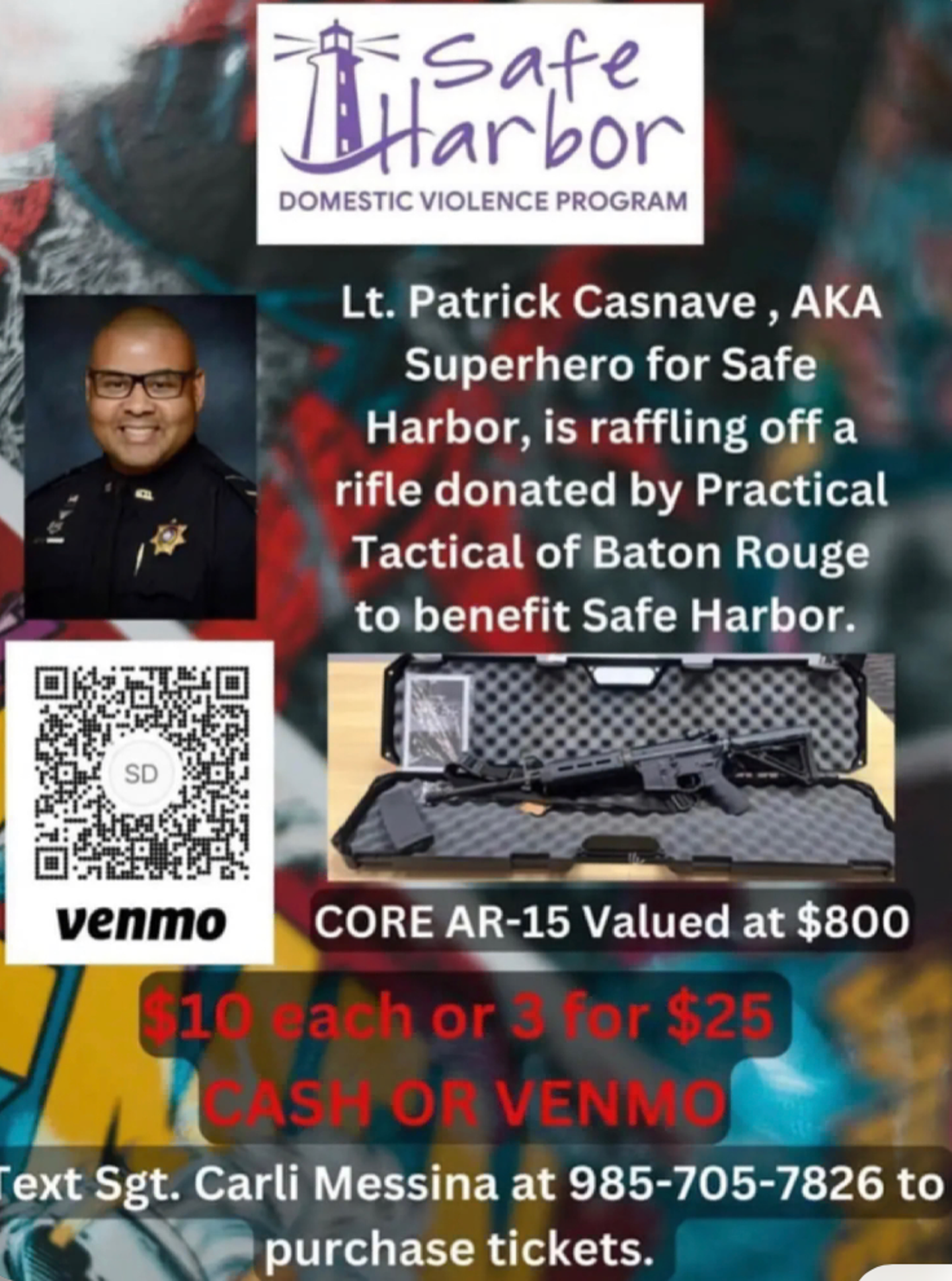 Louisiana Police Criticized Over 'Tone Deaf' AR-15 Raffle For Domestic ...
