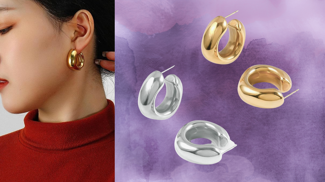 These $13 Amazon Hoop Earrings Look Designer | HuffPost Life