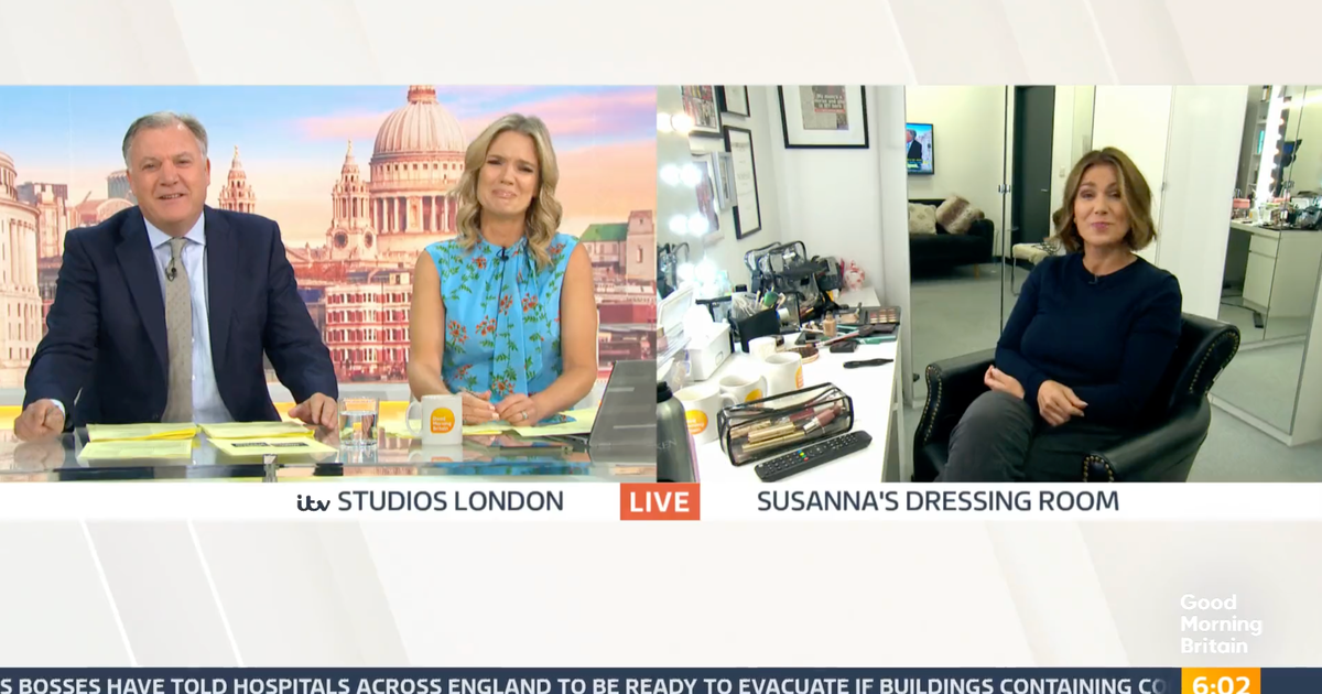 Susanna Reid Explains Good Morning Britain Absence After Missing Live ...
