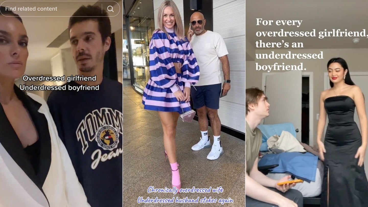 What It's Like To Be An Overdressed Girlfriend-Underdressed Boyfriend ...