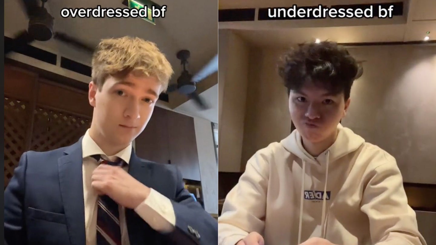 What It's Like To Be An Overdressed Girlfriend-Underdressed Boyfriend ...