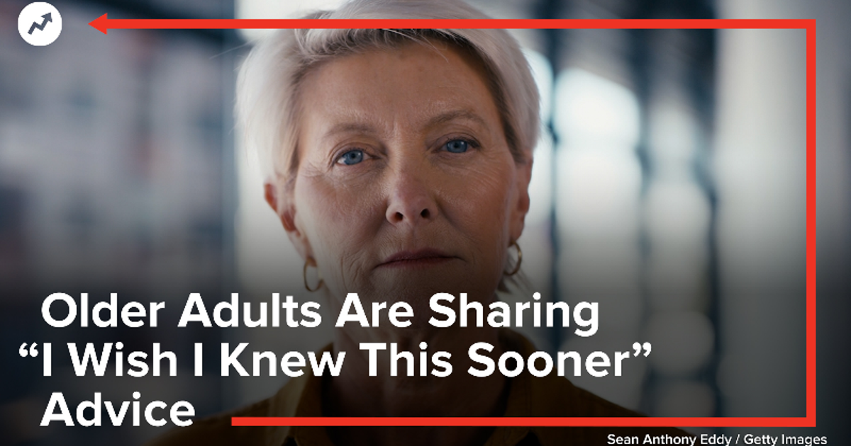 Older Adults Are Sharing “I Wish I Knew This Sooner” Advice | HuffPost UK Videos