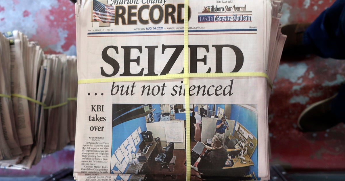 The Police Chief Who Led A Raid Of A Small Kansas Newspaper Has Been ...