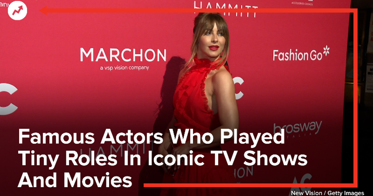 Famous Actors Who Played Tiny Roles In Iconic TV Shows And Movies ...