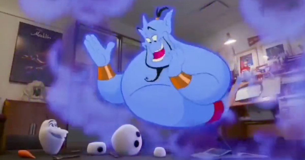 Disney Brings Back Robin Williams' Genie As Part Of Epic Cartoon ...