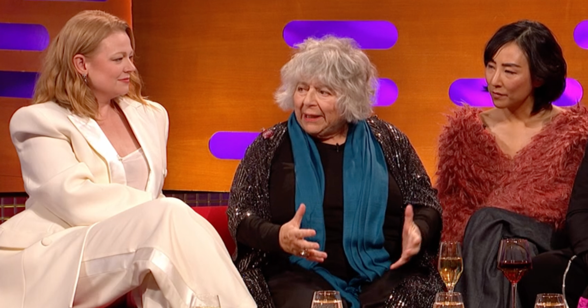 Miriam Margolyes' Subtle Fashion Statement On Graham Norton Show | HuffPost UK Entertainment