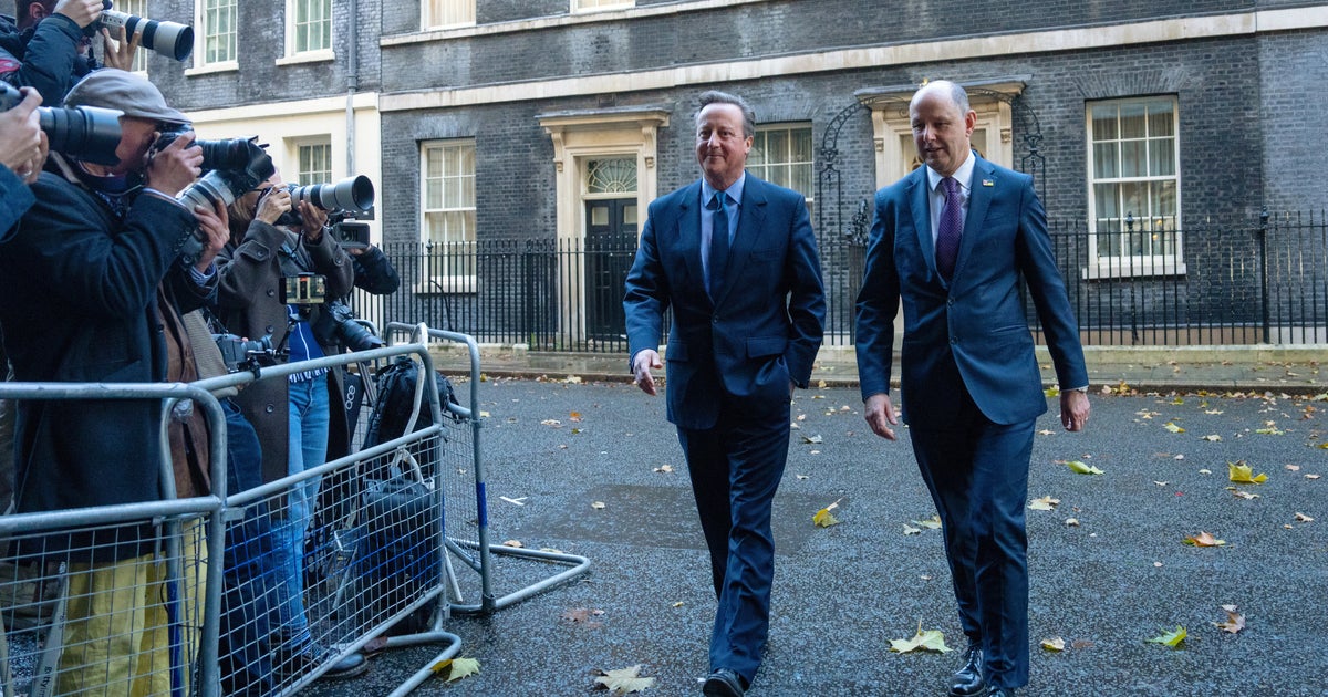 David Cameron Comeback Confirms Rishi Sunak Has All-But Given Up ...