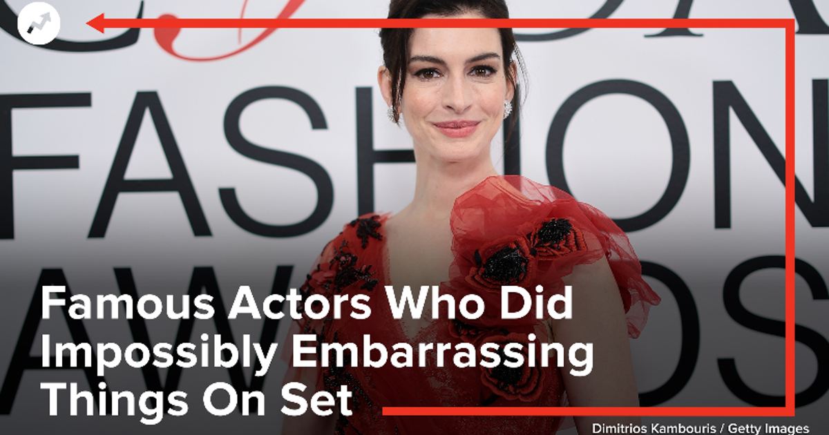 Famous Actors Who Did Impossibly Embarrassing Things On Set | HuffPost ...
