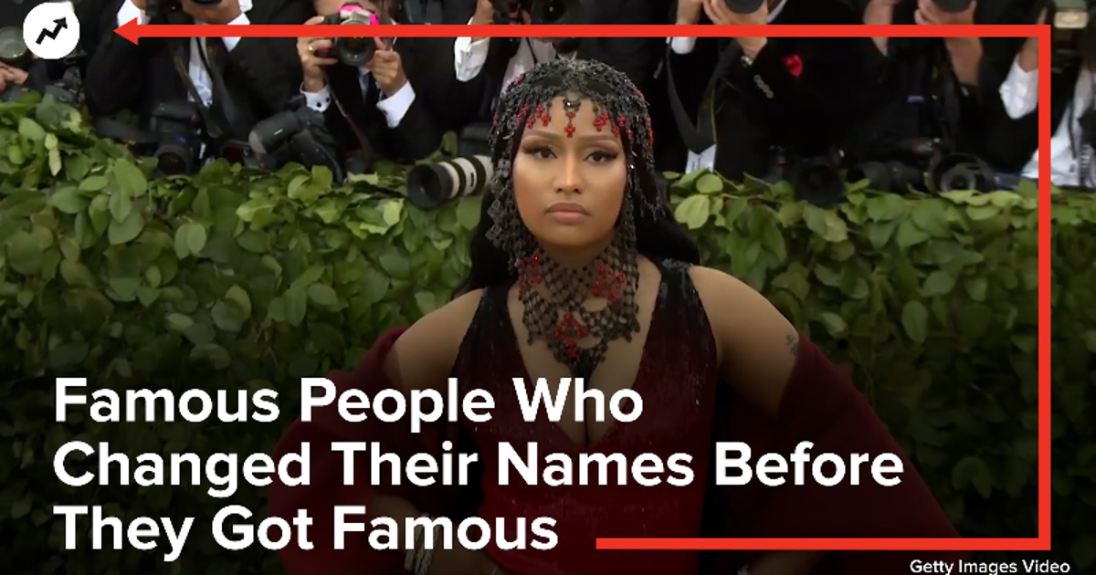 Famous People Who Changed Their Names Before They Got Famous | HuffPost ...