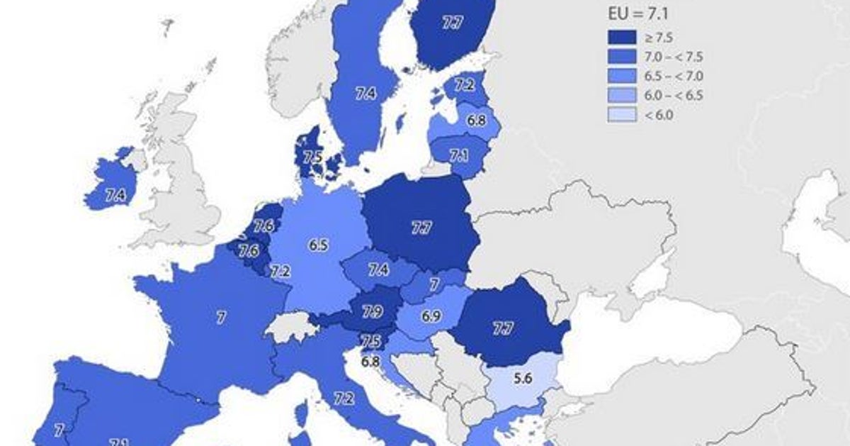 Eurostat: Αυτοί είναι οι πιο ευτυχισμένοι Ευρωπαίοι – Η θέση της ...