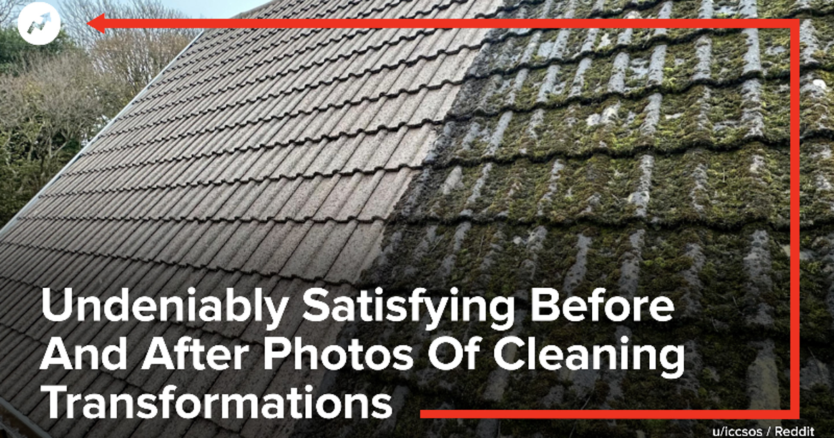 Undeniably Satisfying Before And After Photos Of Cleaning ...