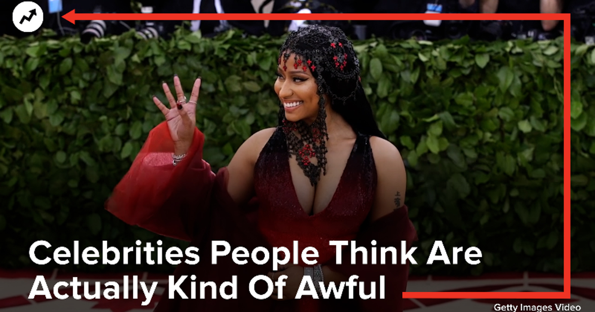 Celebrities People Think Are Actually Kind Of Awful Huffpost Videos