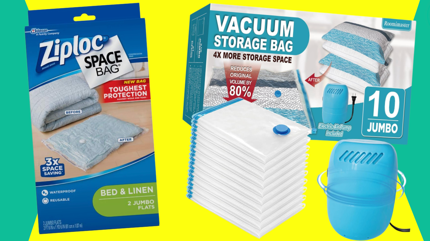 9 Best Vacuum Storage Bags For Storing Clothes And Bedding | HuffPost Life