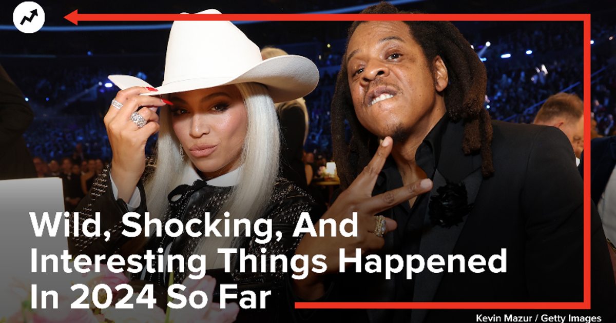 Wild, Shocking, And Interesting Things Happened In 2024 So Far ... Wild, Shocking, And Interesting Things Happened In 2024 So Far ...
