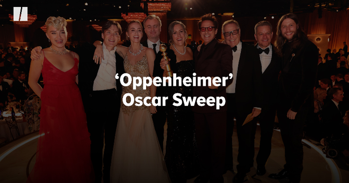 ‘Oppenheimer’ Oscar Sweep | HuffPost UK Videos