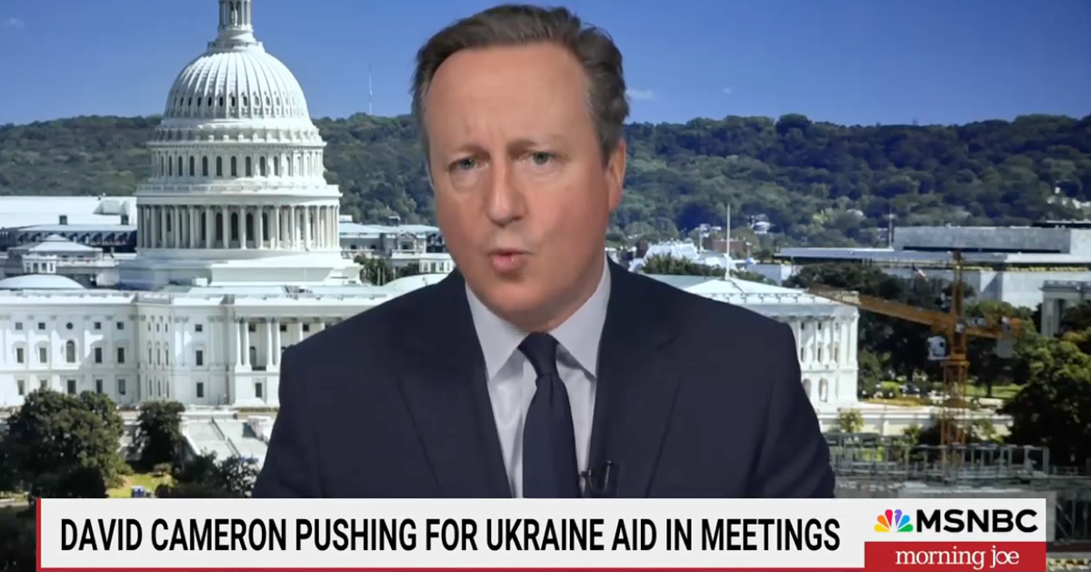 'Don't Believe Putin's Lies': David Cameron Pleads With US Republicans ...