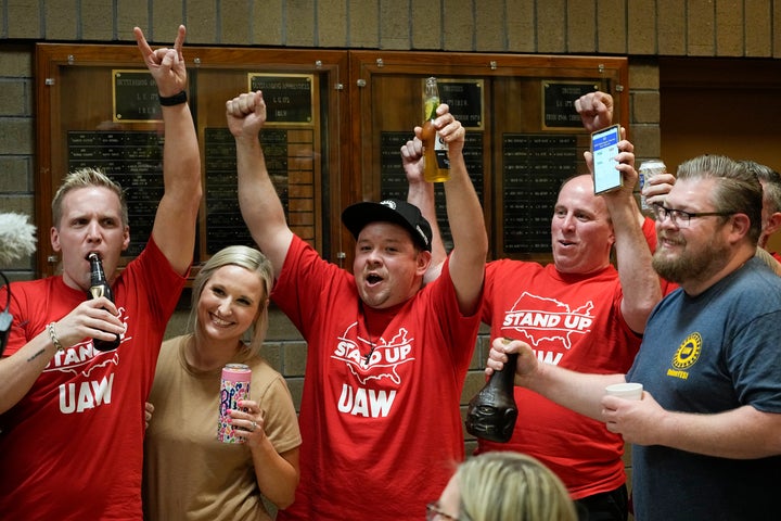 UAW Wins Historic Union Election At Volkswagen | HuffPost Impact