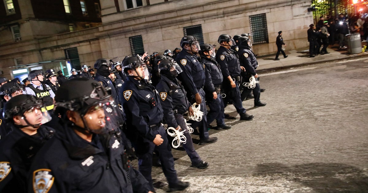 Police Clear Pro-Palestinian Protesters From Columbia University’s ...