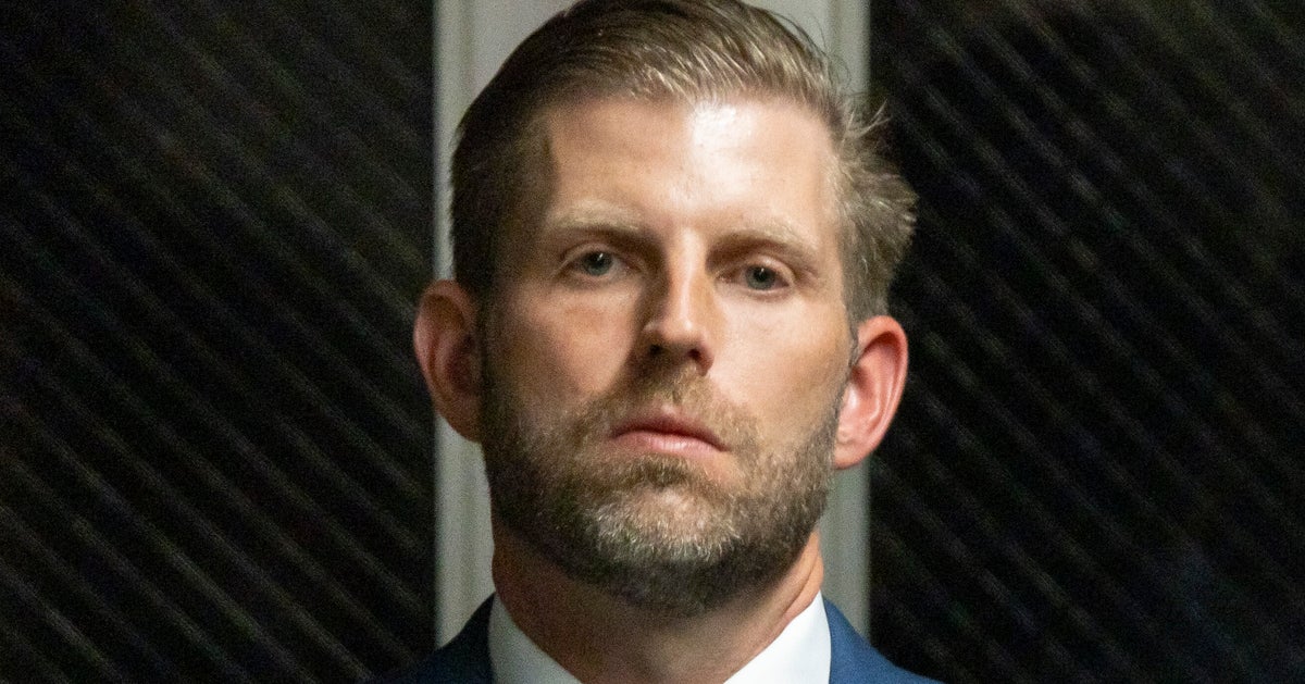 Legal Analyst Struck By 1 Trial Moment Involving Eric Trump Huffpost