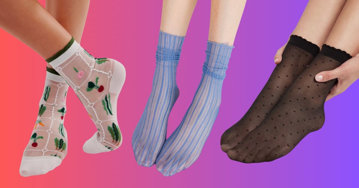 13 Cute Sheer Socks That Will Be The Star Of Your Outfit | HuffPost Life