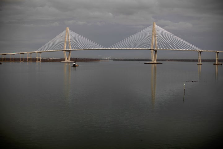 Out Of Control Cargo Ship Closes Major South Carolina Bridge While In ...