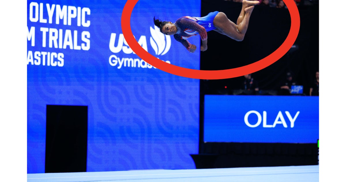 Simone Biles Launches ‘into Space In Jaw Dropping Floor Routine