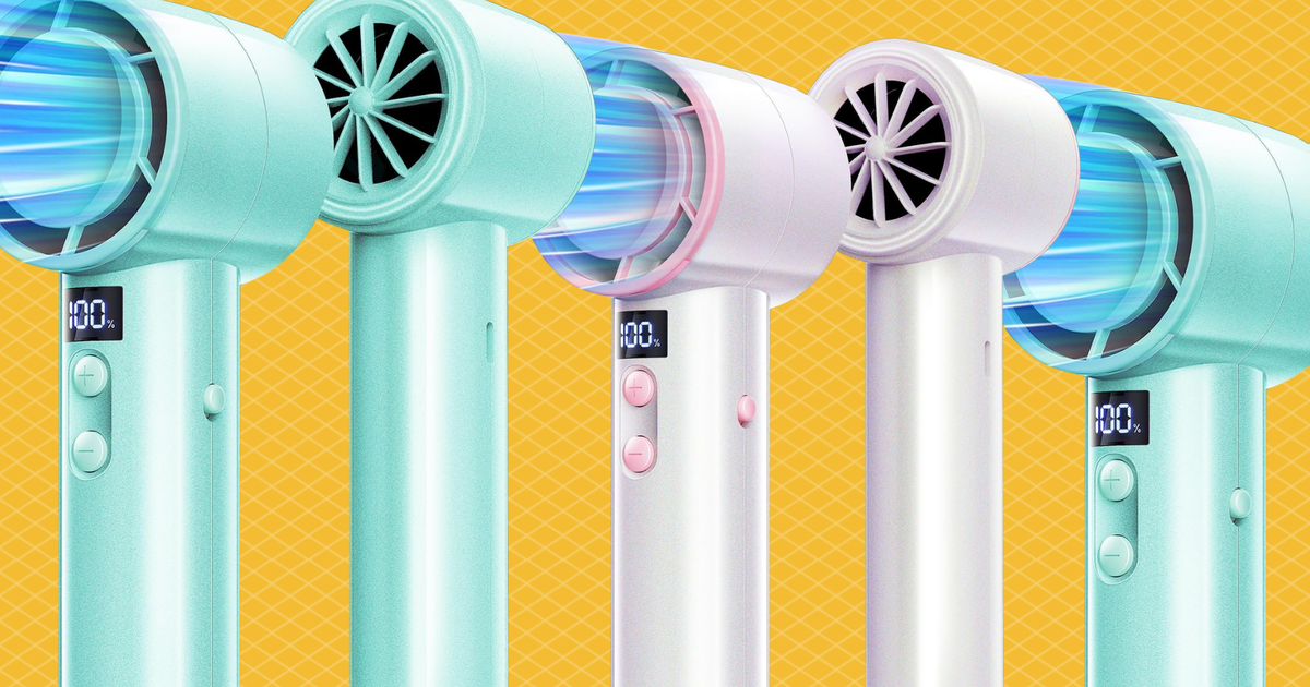 This 'Powerful' Handheld Fan 'Packs A Serious Punch' | HuffPost Life