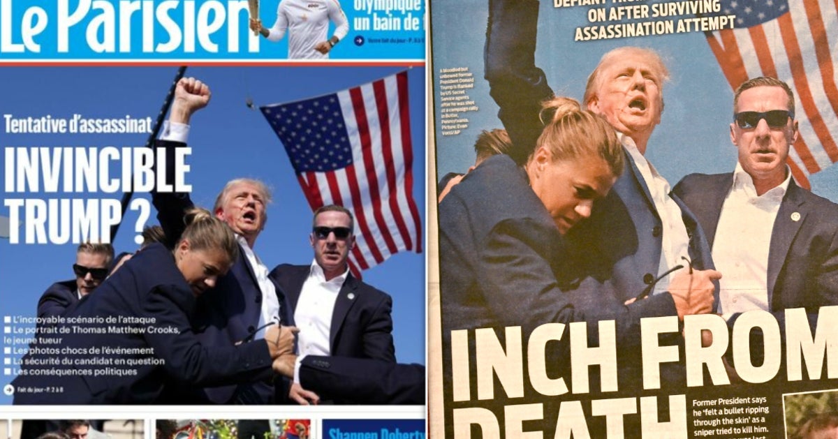 How Newspapers Worldwide Covered Trump Assassination Attempt Huffpost