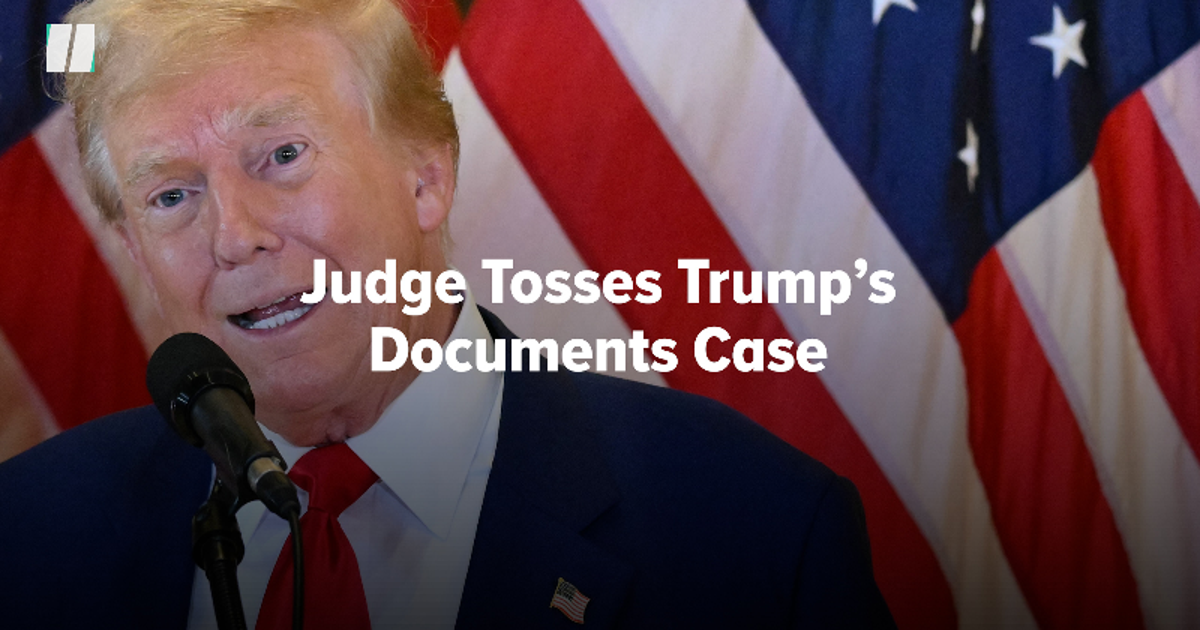 Judge Tosses Trump’s Documents Case | HuffPost Videos