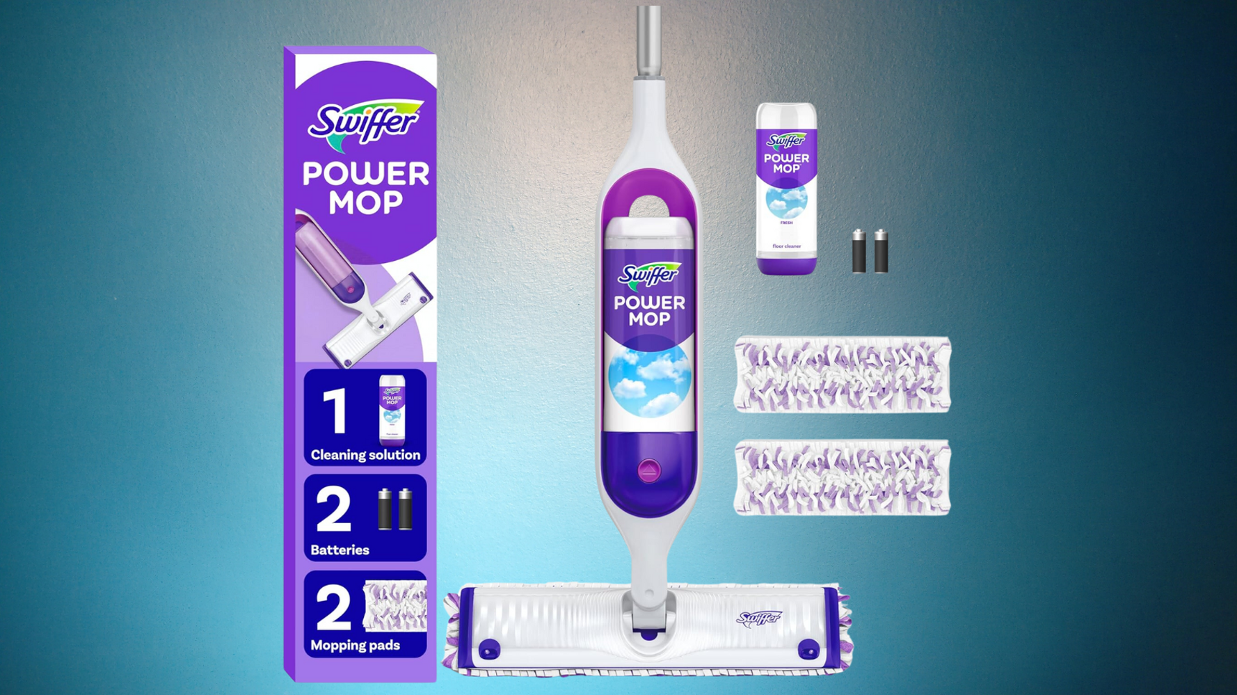 Swiffer Power Mop Slogan
