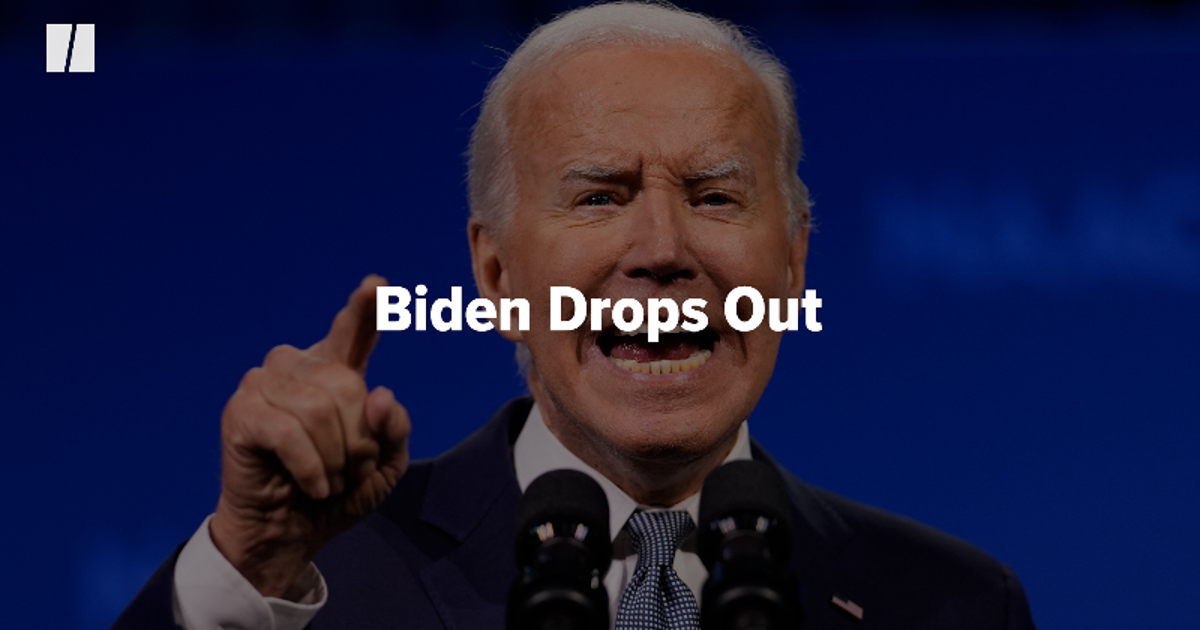 Joe Biden Drops Out | HuffPost Videos