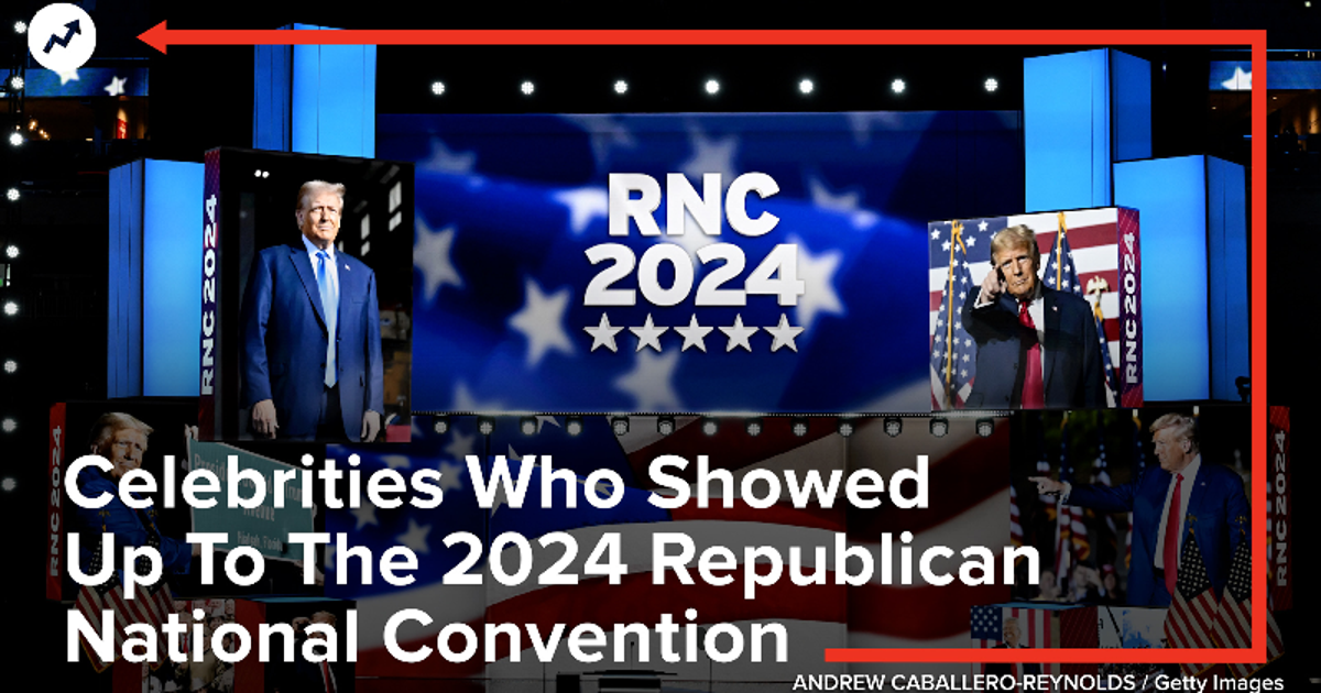 Celebrities Who Showed Up To The 2024 Republican National Convention ...