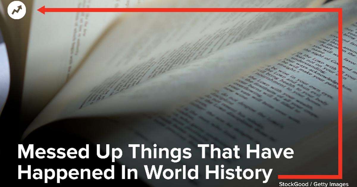 Messed Up Things That Have Happened In World History | HuffPost Videos