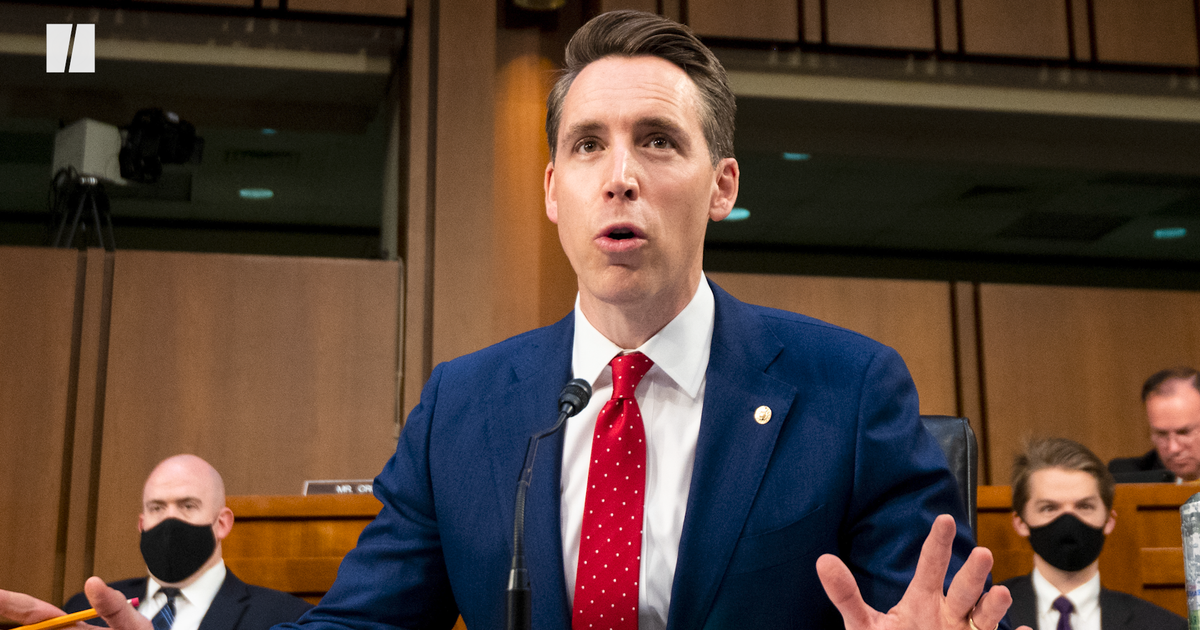 Josh Hawley: Cancel Crybaby | HuffPost Videos