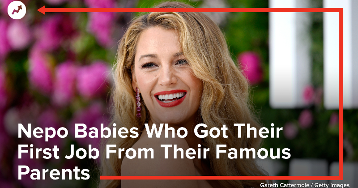 Nepo Babies Who Got Their First Job From Their Famous Parents ...